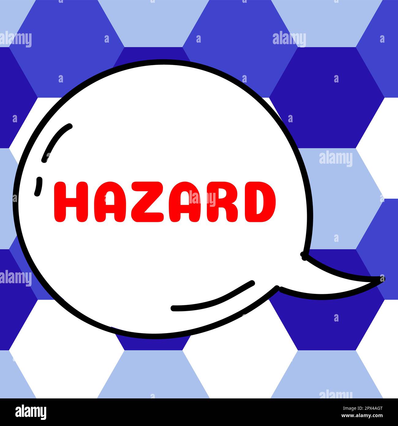 Handwriting text Hazard, Internet Concept account or statement ...