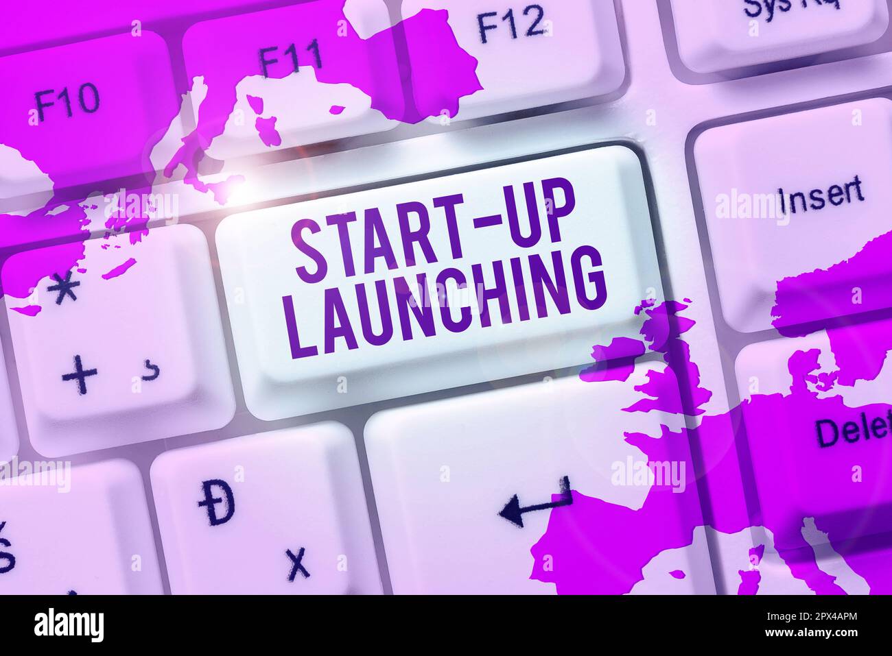 Conceptual display Start Up Launching, Concept meaning Launch starting ...