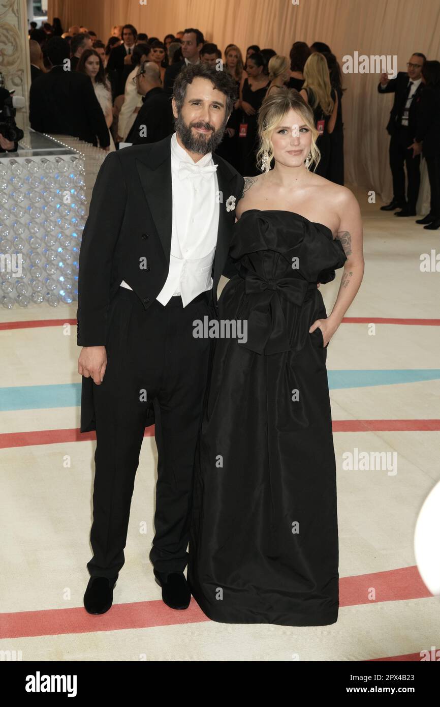 New York, USA. 01st May, 2023. Josh Groban, Natalie McQueen on the red ...