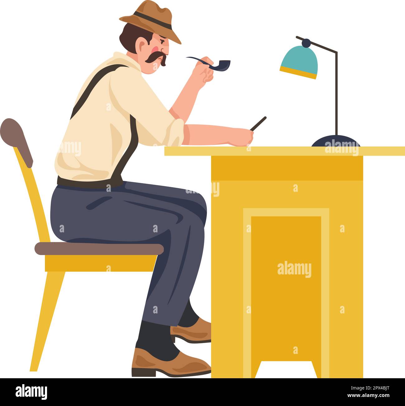 Police officer desk Cut Out Stock Images & Pictures - Alamy