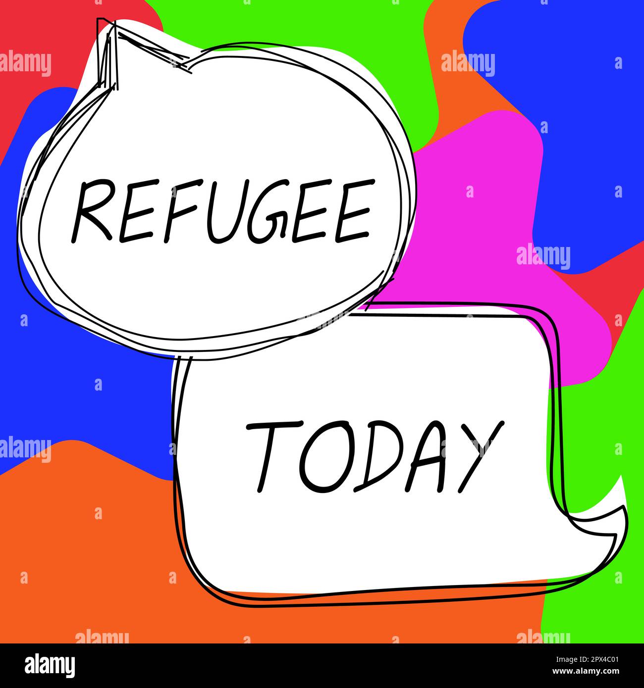Inspiration showing sign Refugee, Concept meaning refer to movements of ...