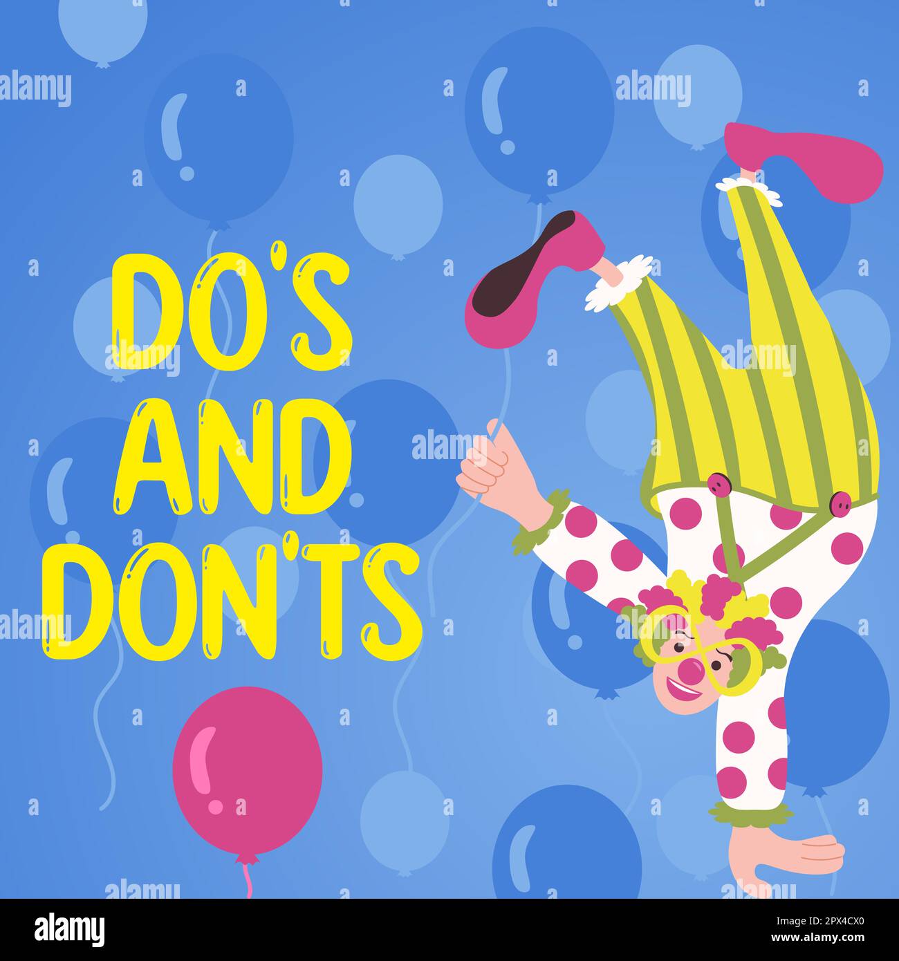 Hand writing sign Do's And Don Ts, Word Written on Confusion in one's ...