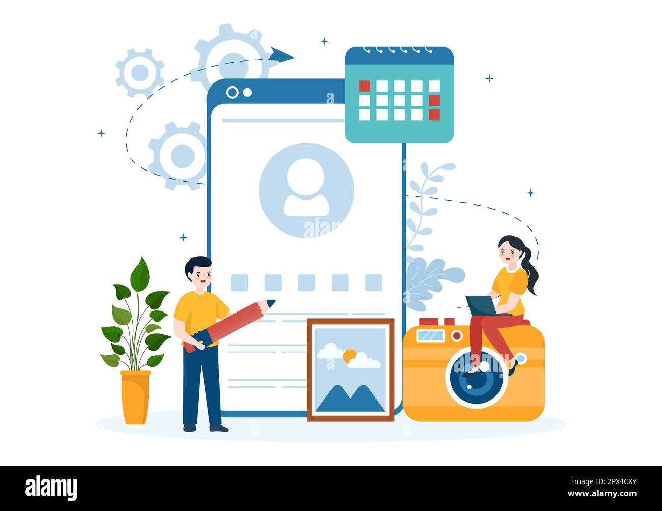 Personal Portfolio with Profile Data, Resume or Self Improvement to ...