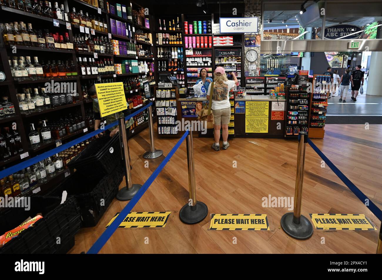 ABC food store in Fremont street Las Vegas Stock Photo - Alamy