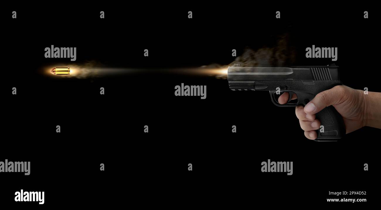 Bullet Being Fired Slow Motion
