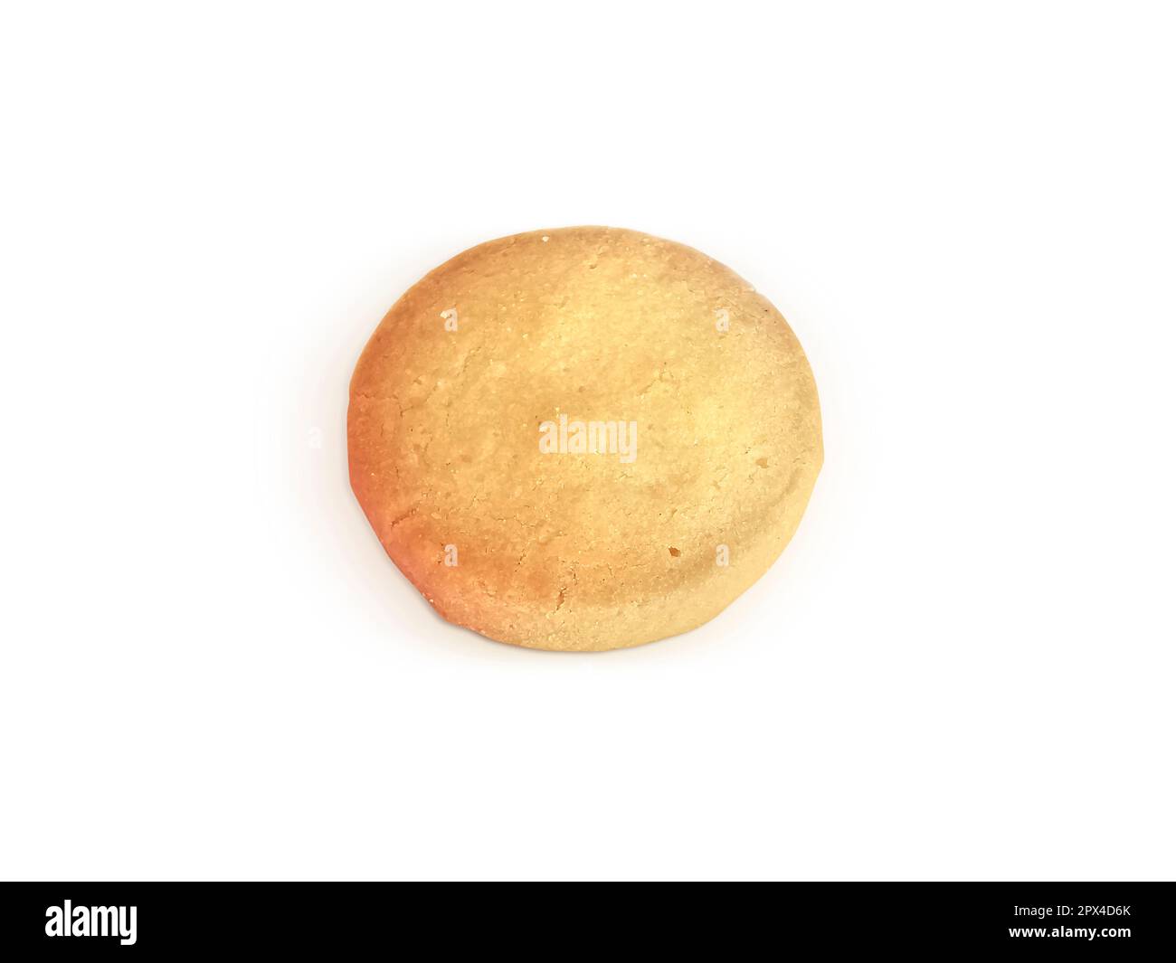 butter cookies isolated on white background Stock Photo - Alamy