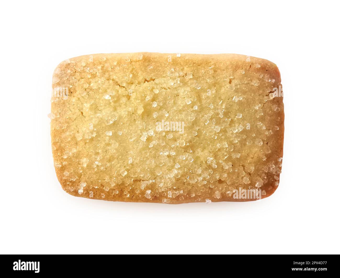 butter cookies isolated on white background Stock Photo - Alamy
