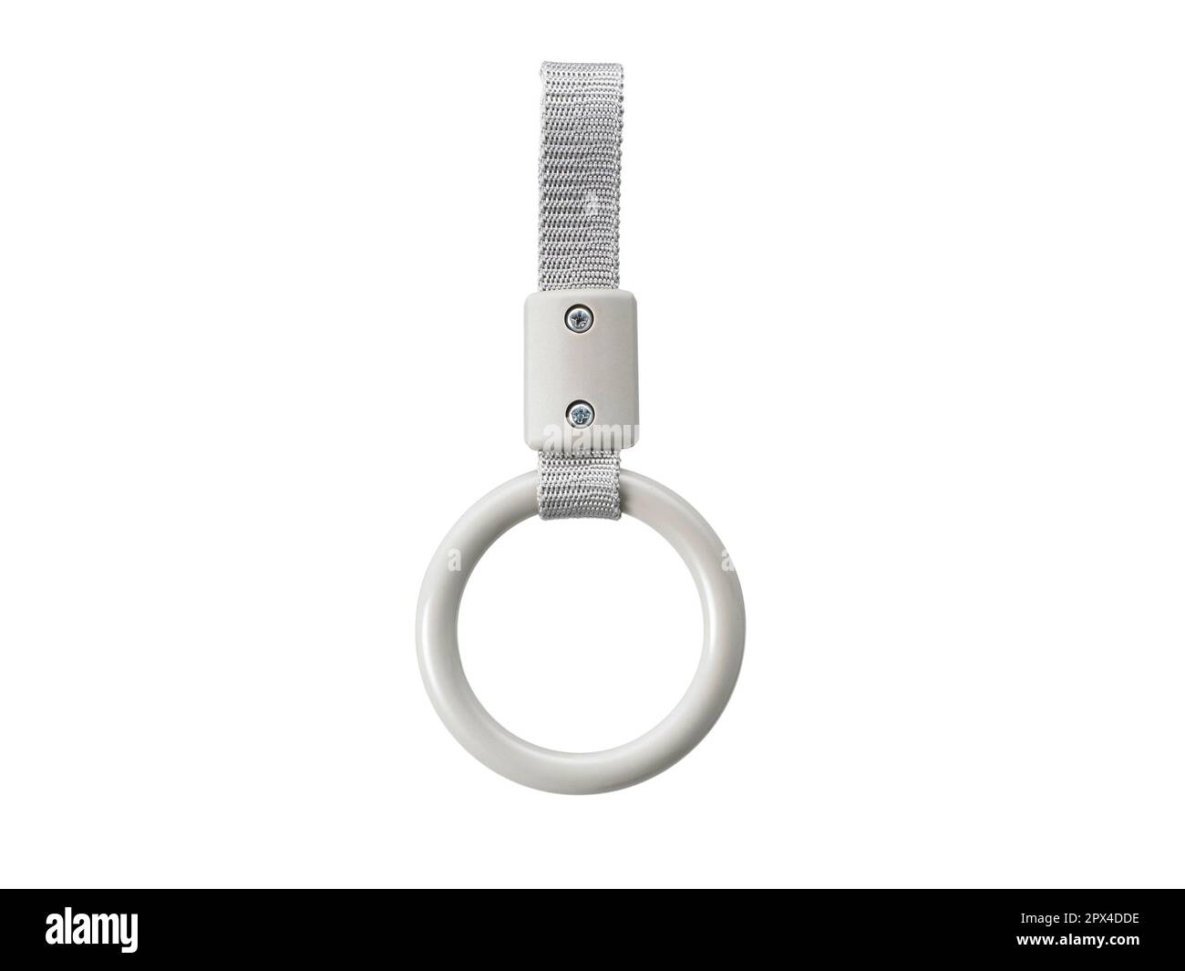 hand handle loop in the subway. isolated on white background Stock ...