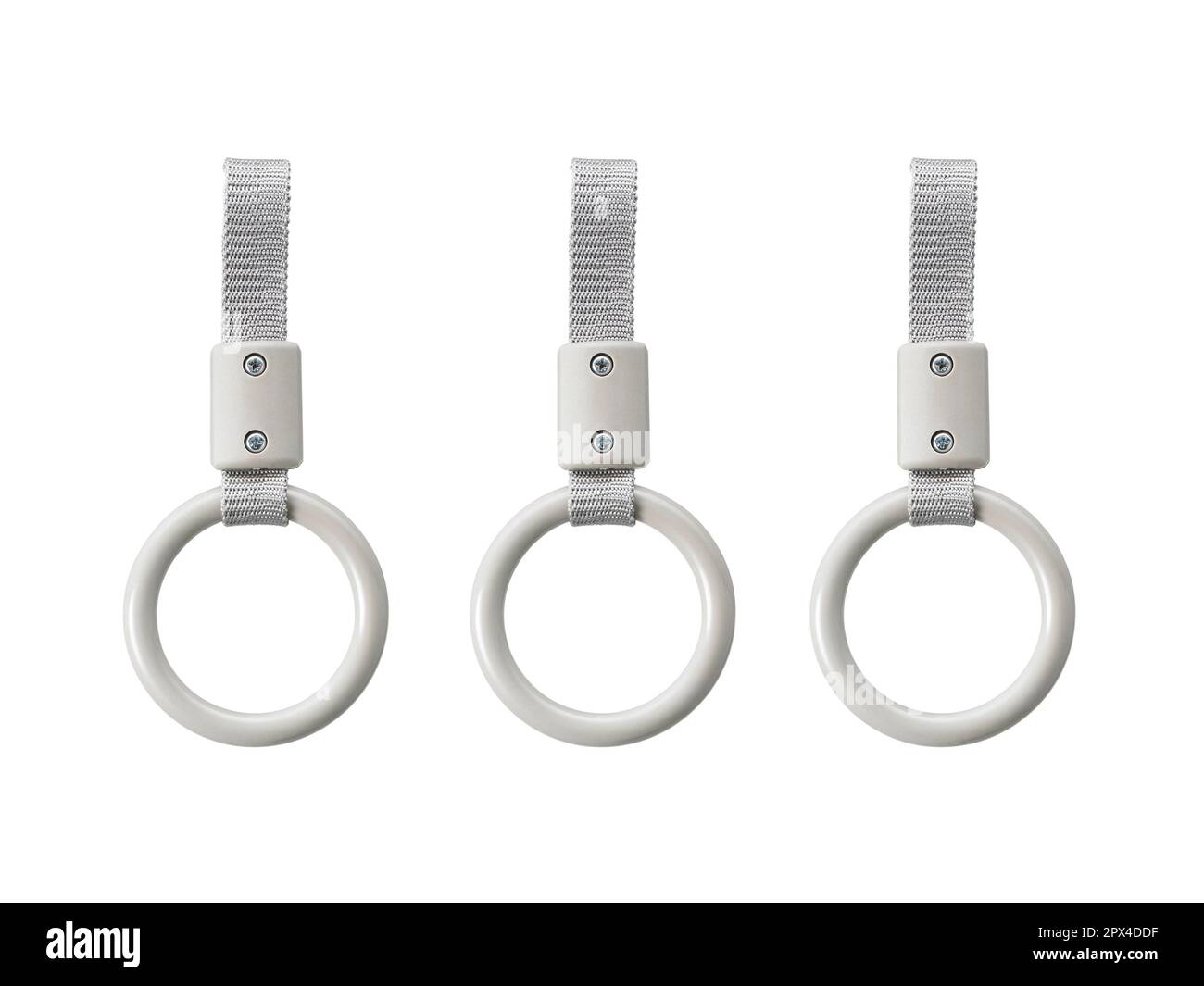 hand handle loop in the subway. isolated on white background Stock ...