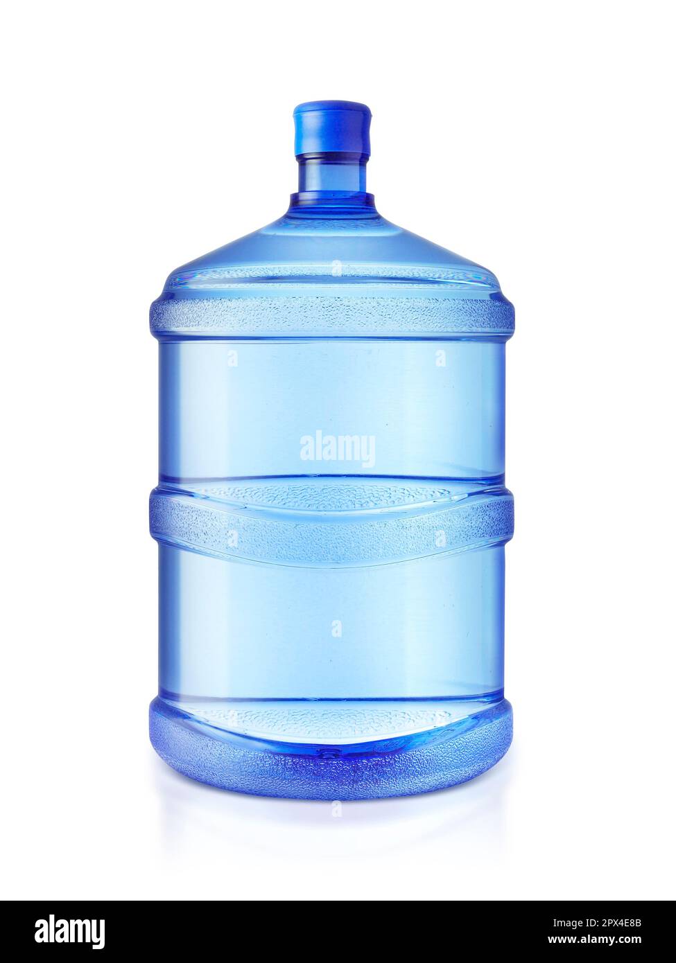 Big plastic bottle potable water isolated on a white background Stock ...