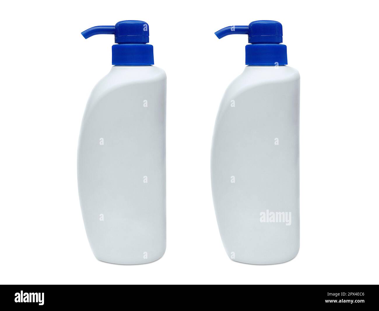 blank shampoo bottle on white isolated background Stock Photo - Alamy
