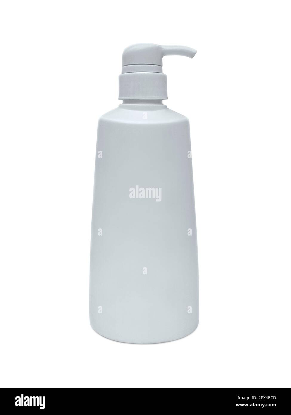 blank shampoo bottle on white isolated background Stock Photo - Alamy