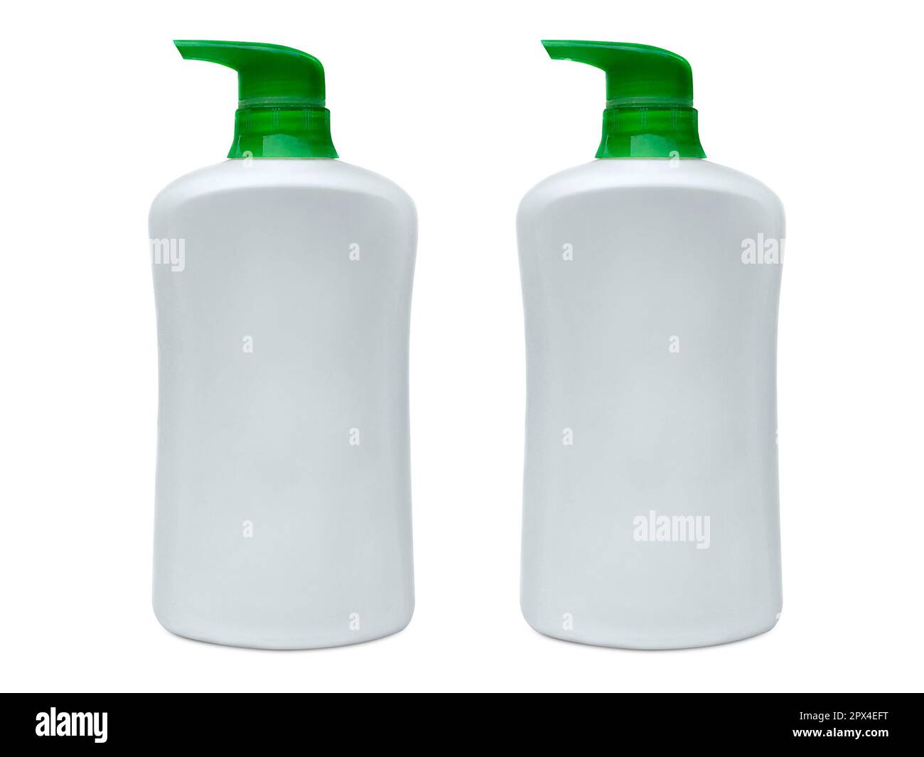 blank shampoo bottle on white isolated background Stock Photo - Alamy