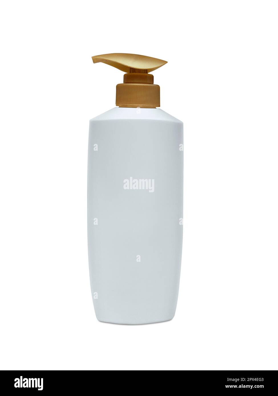 blank shampoo bottle on white isolated background Stock Photo - Alamy
