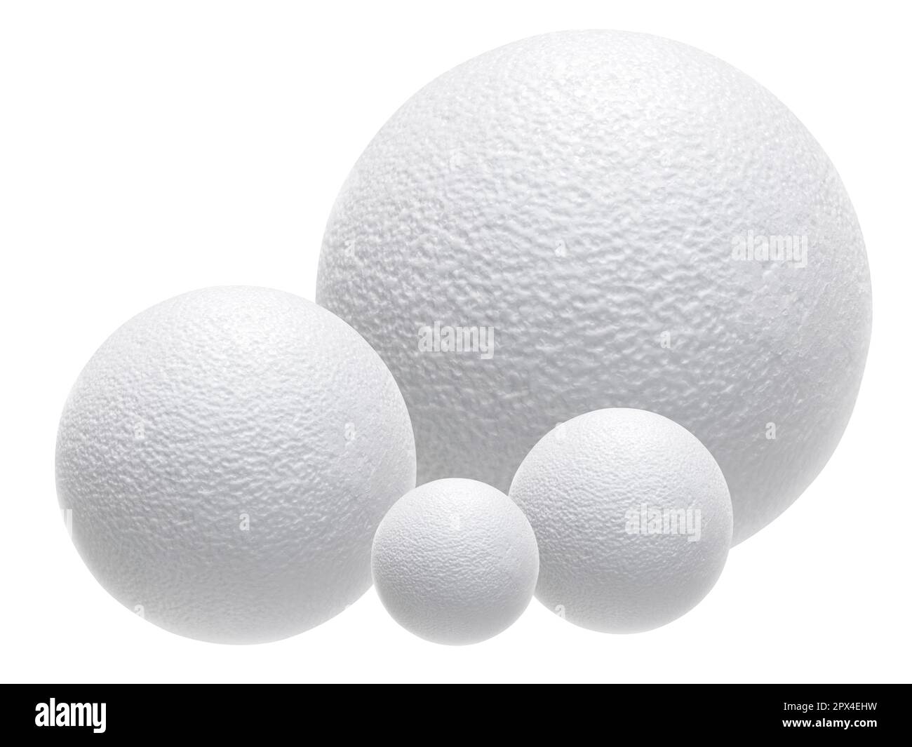 Circle foam isolated on white background Stock Photo - Alamy