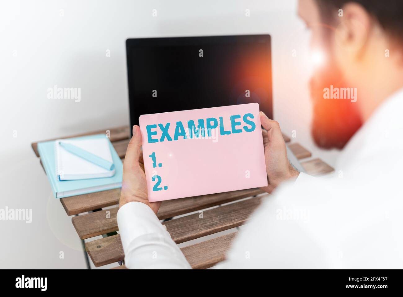 Handwriting text Examples, Business approach photo Sample Model to ...