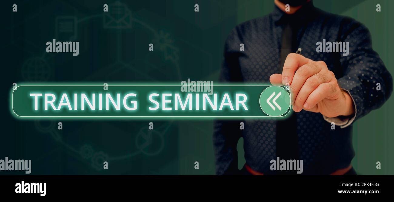 Inspiration showing sign Training Seminar, Concept meaning Academic ...