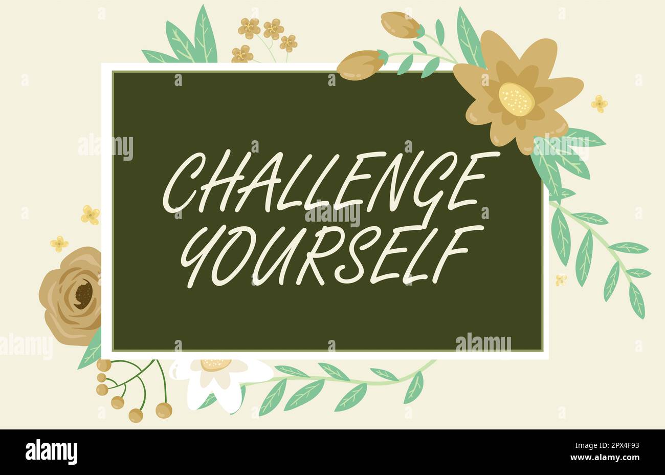 Hand writing sign Challenge Yourself, Internet Concept Setting Higher ...