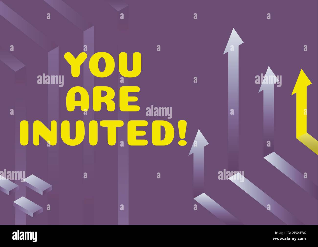 Conceptual display You Are Invited, Concept meaning Receiving and ...