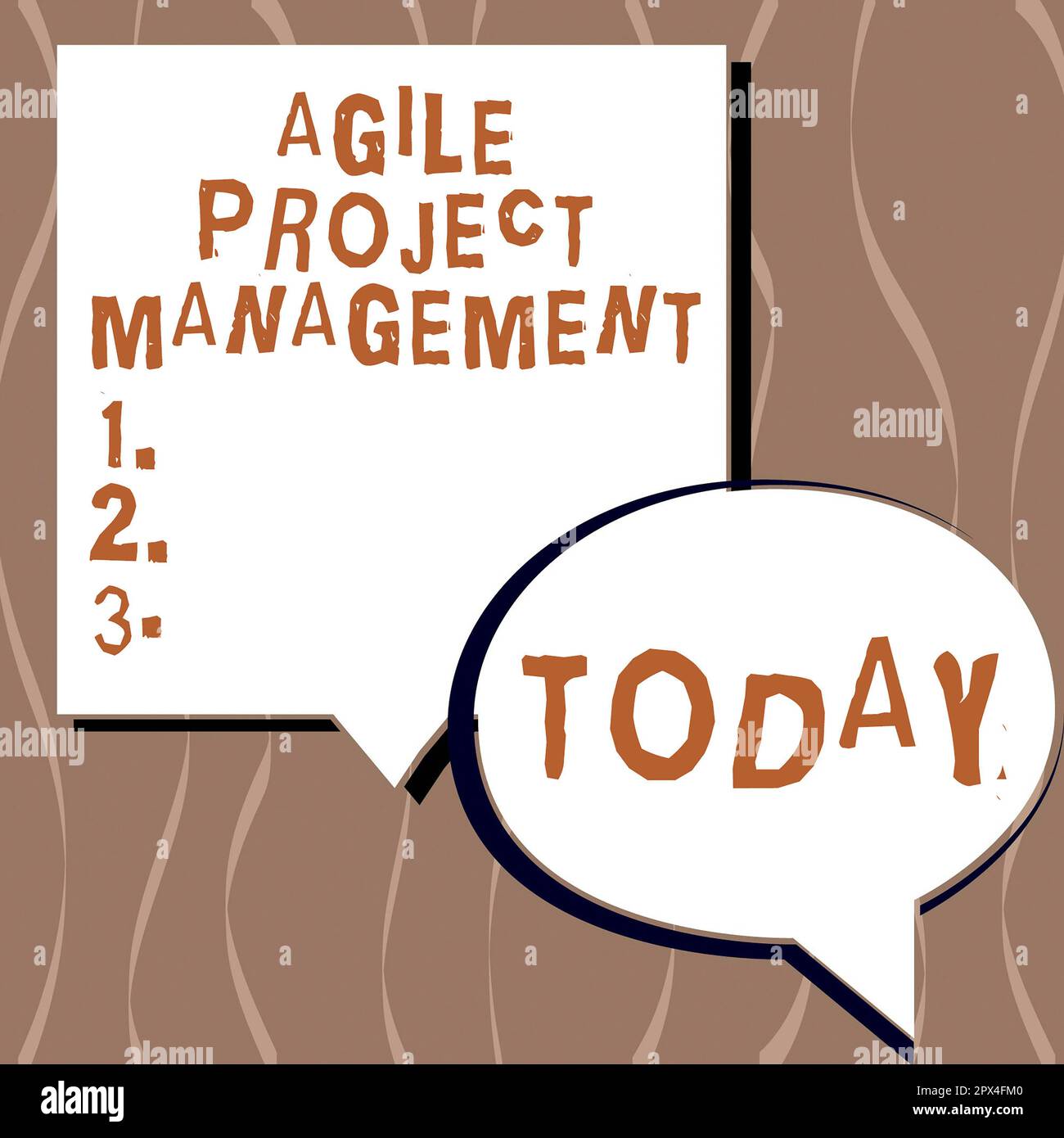 Writing displaying text Agile Project Management, Word for management ...