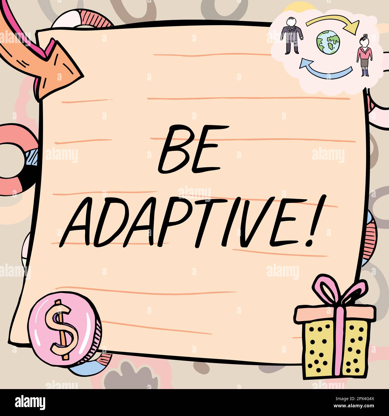 Conceptual caption Be Adaptive, Concept meaning make the difference ...