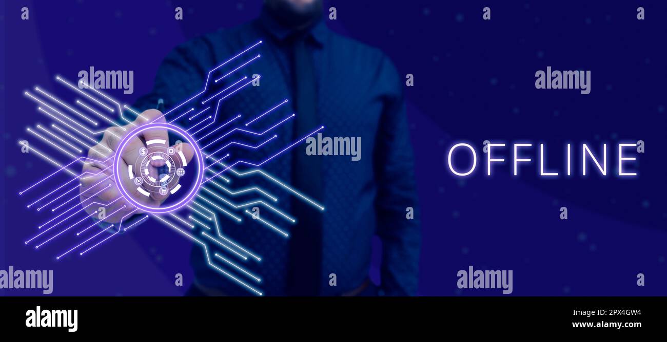 Inspiration showing sign Offline, Business idea Not having directly ...