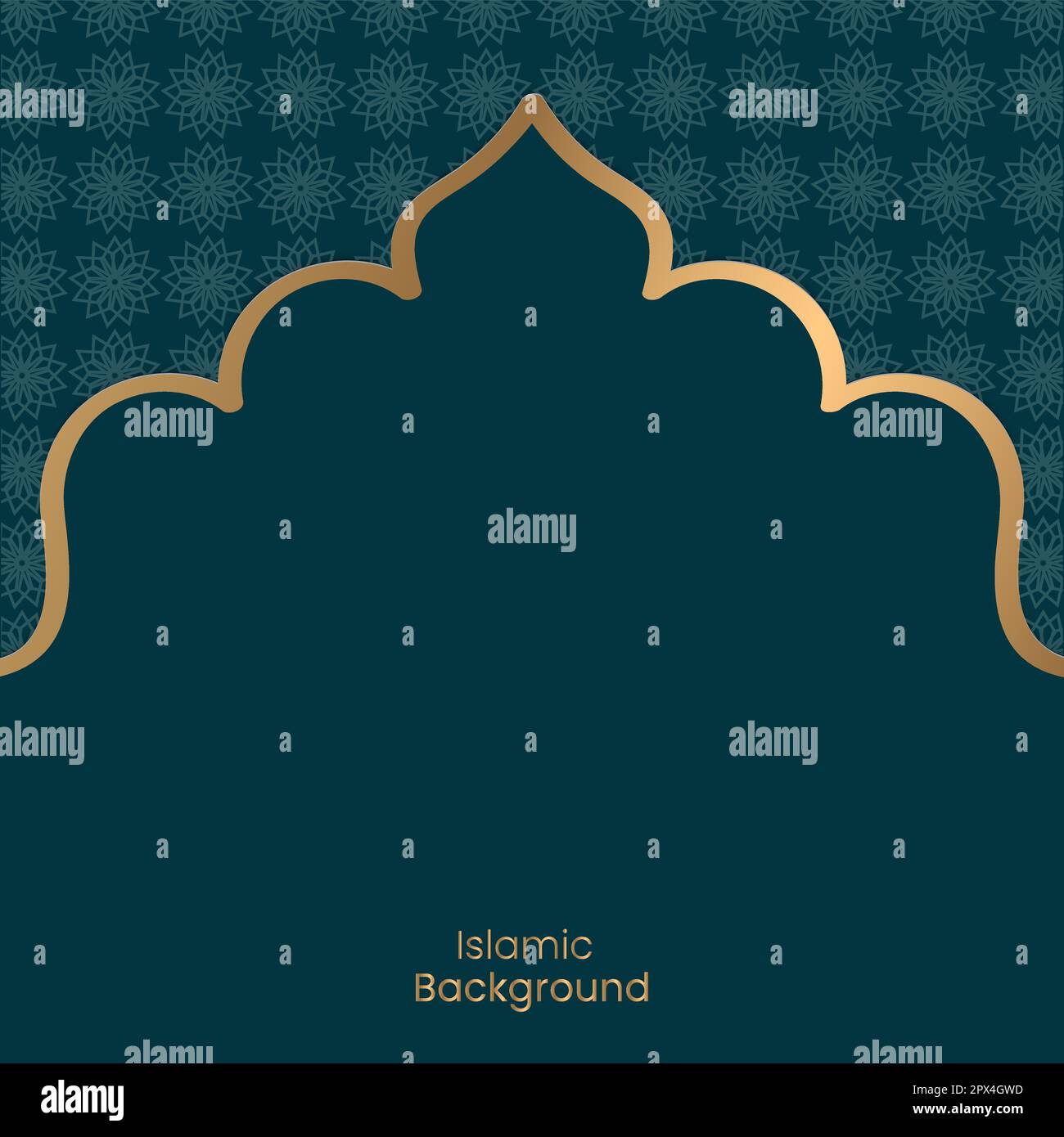 islamic luxury backgroun, ggreeting card for muslim, islamic greeting ...