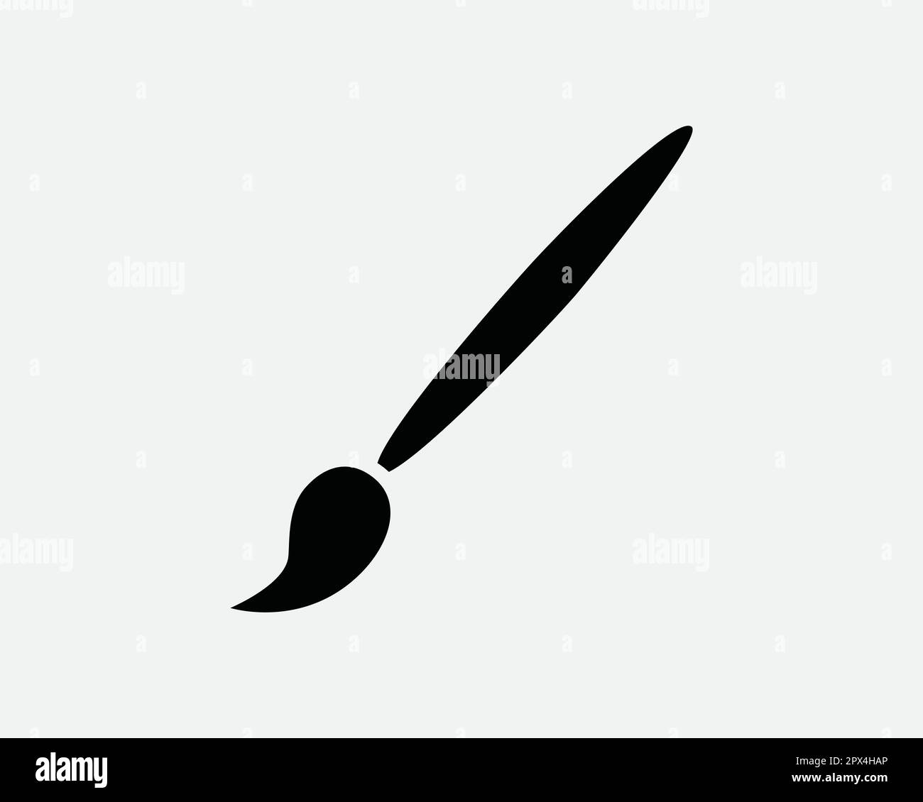 Paintbrush Icon Sign Symbol. Paint Brush Painter Draw Art Artist Sketch ... Paintbrush Icon Sign Symbol. Paint Brush Painter Draw Art Artist Sketch ...