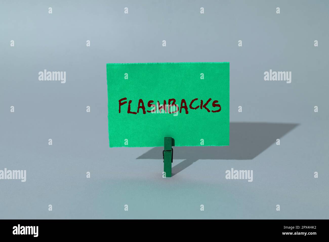 Conceptual display Flashbacks, Concept meaning interruption of ...