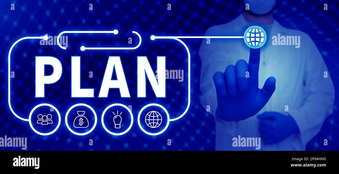 Handwriting text Plan, Word Written on Start of a detailed proposal of ...