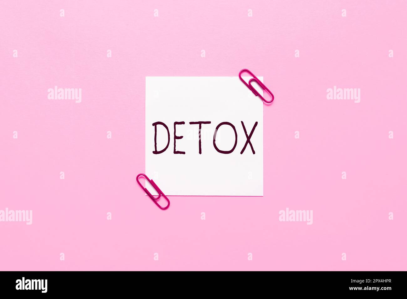 Conceptual caption Detox, Word Written on Moment for Diet Nutrition ...