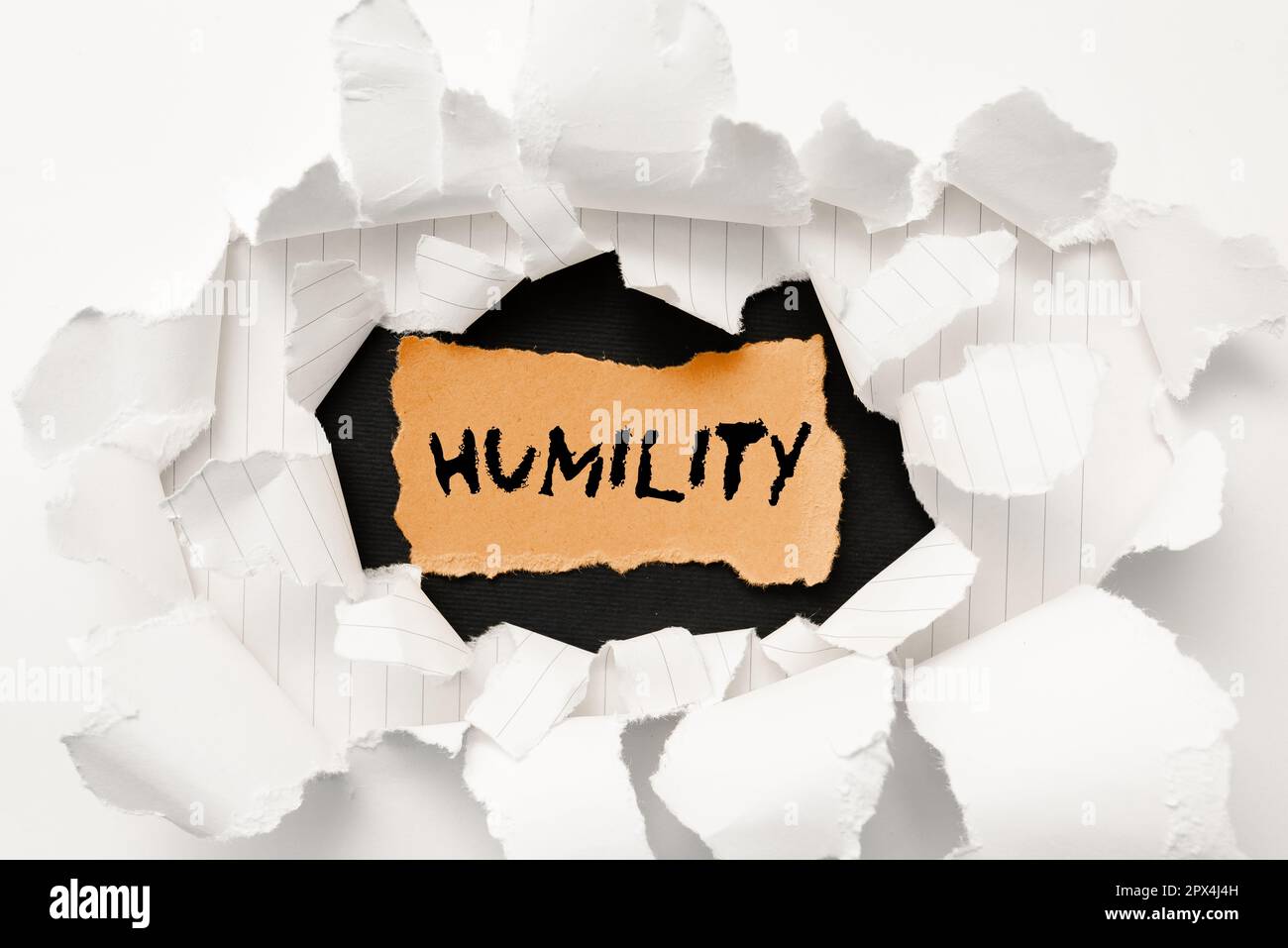 Inspiration showing sign Humility, Concept meaning being Humble is a ...