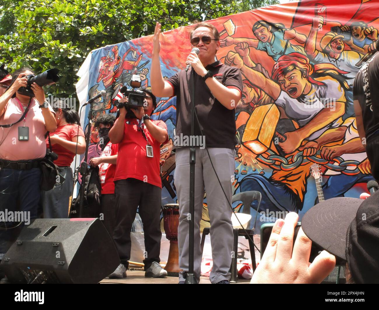 Manila, Philippines. 01st May, 2023. Bagong Alyansang Makabayan (Bayan ...