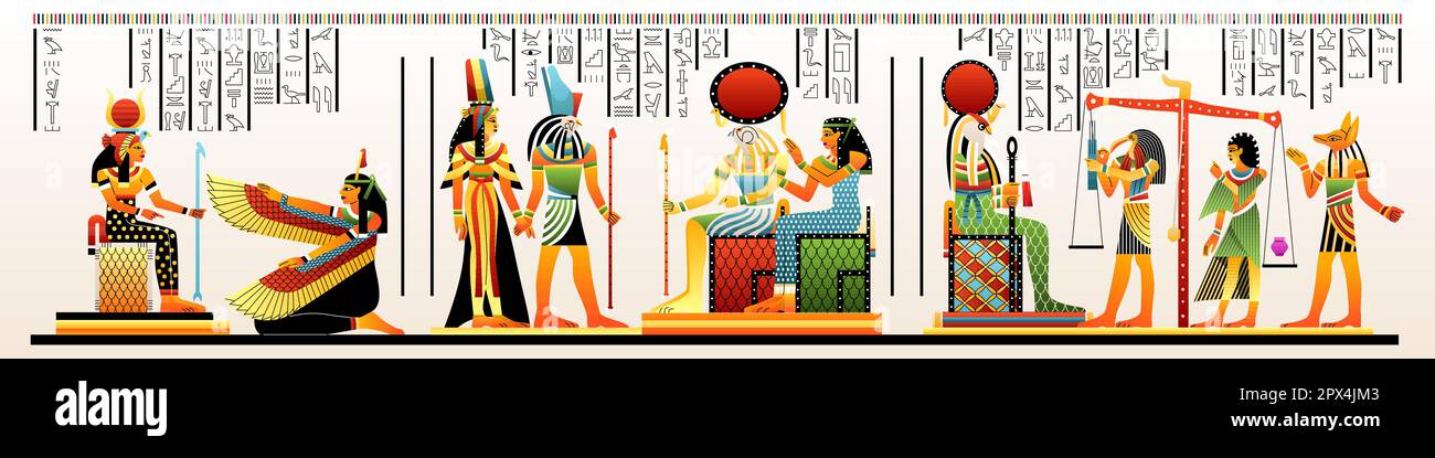 Ani papyrus Stock Vector Images - Alamy