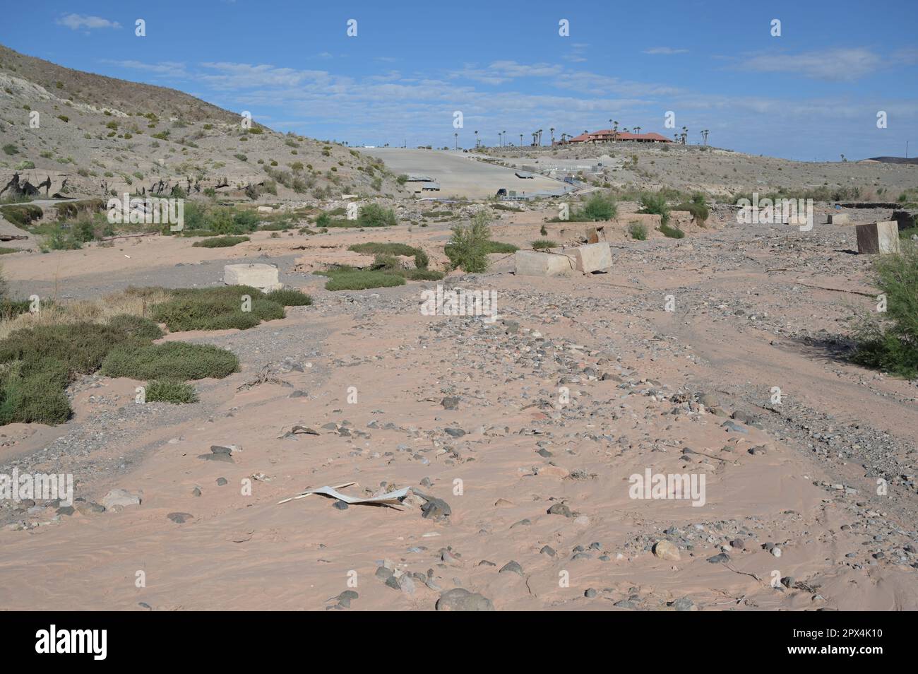Drought conditions at Callville Bay at Lake Mead in Nevada Stock Photo ...