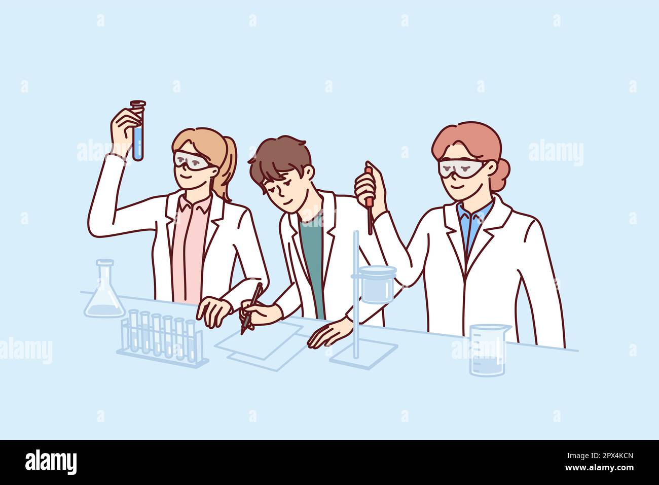 College lab coats Stock Vector Images - Alamy College lab coats Stock Vector Images - Alamy