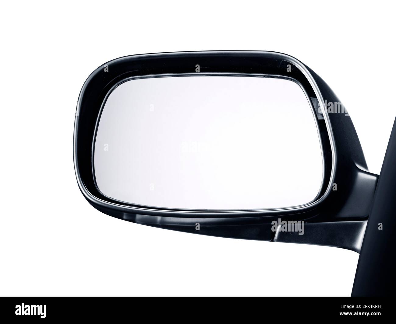 side rear-view mirror on a car white background Stock Photo - Alamy