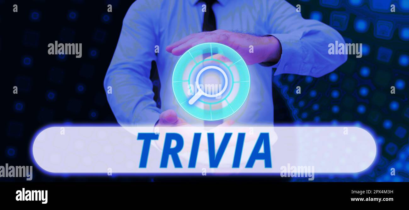 Handwriting text Trivia, Word for details considerations pieces ...
