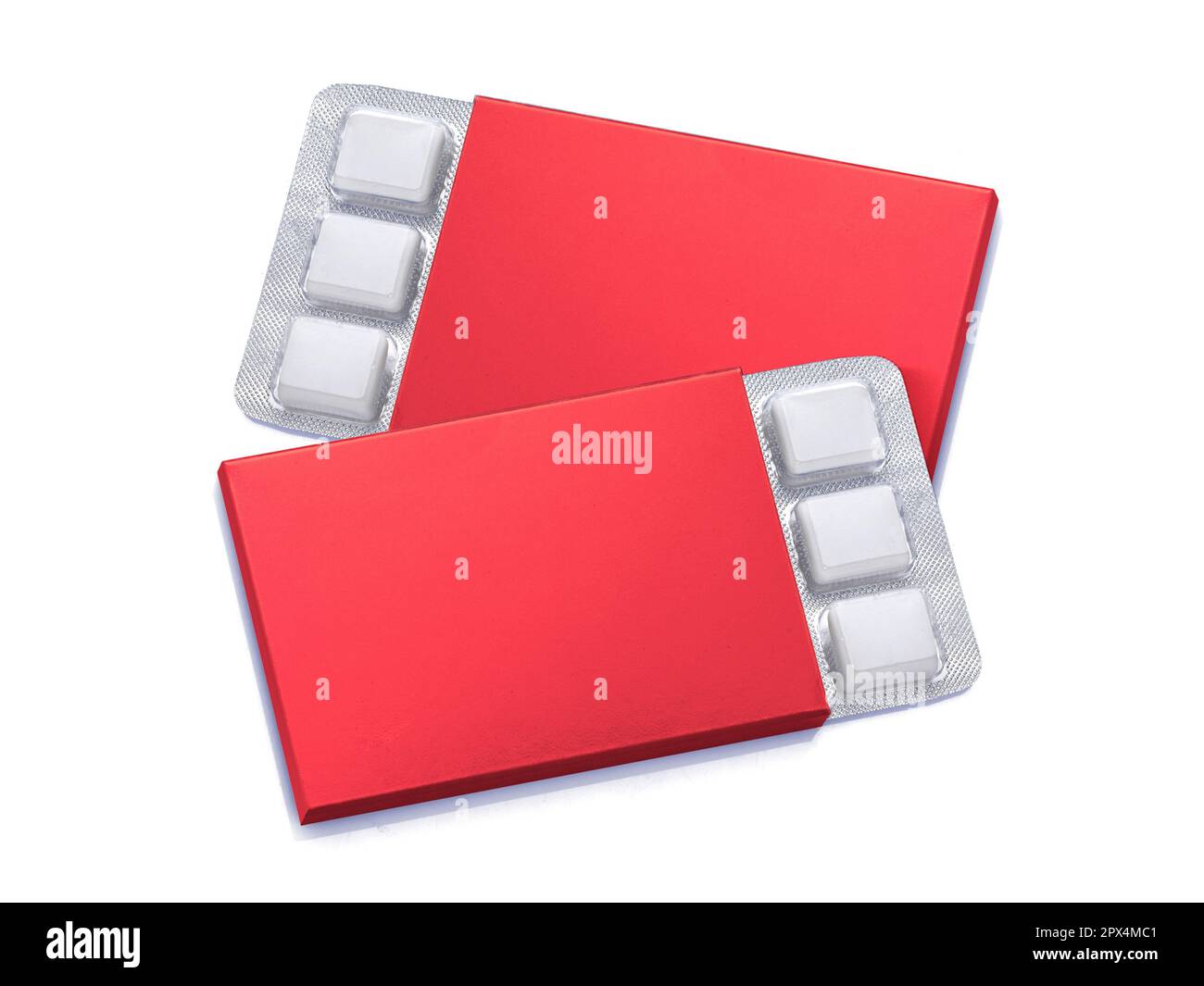 Pack of Chewing Gum isolated on white with clipping path Stock Photo ...