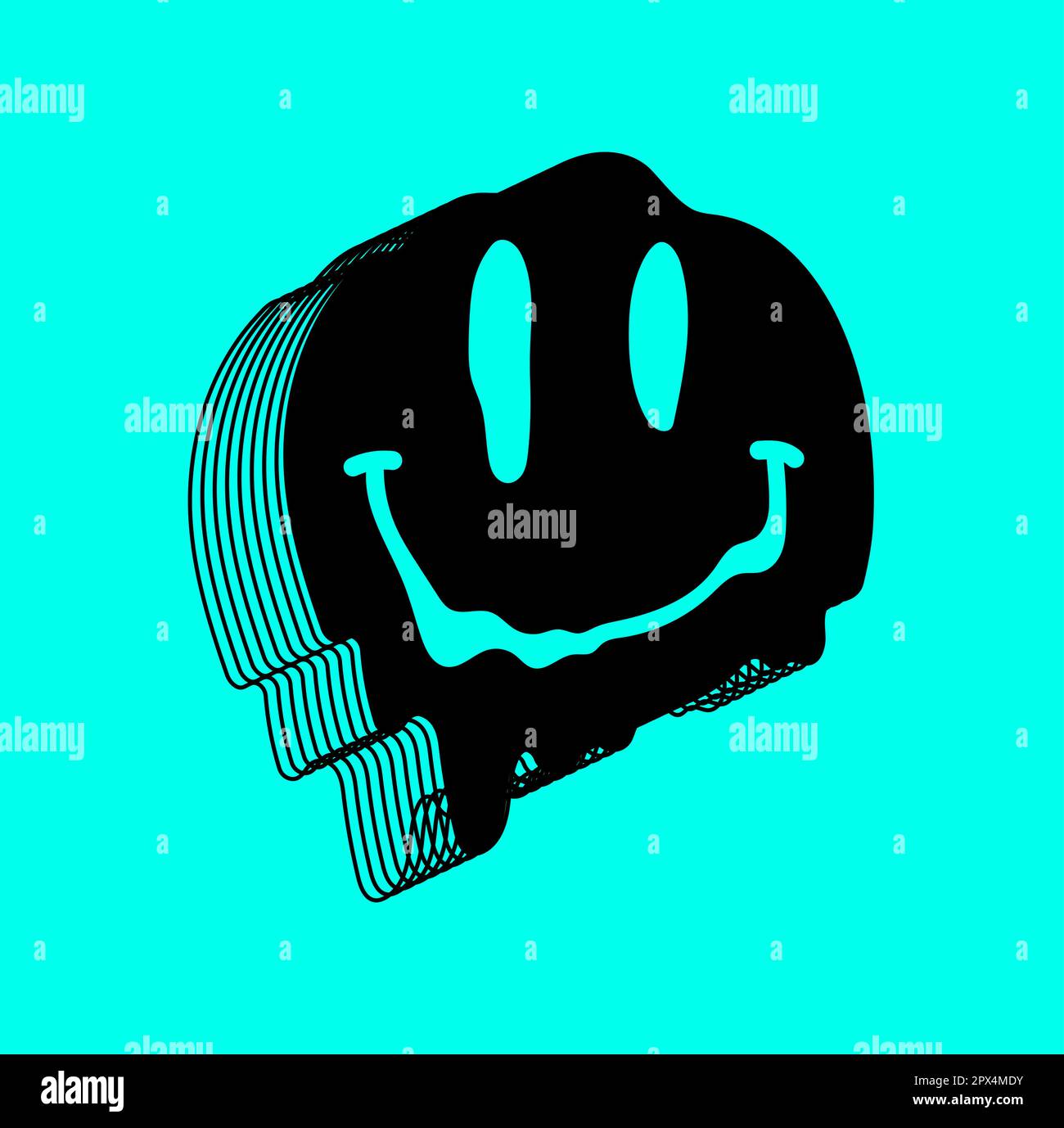 Psychedelic acid sign Stock Vector Image & Art - Alamy