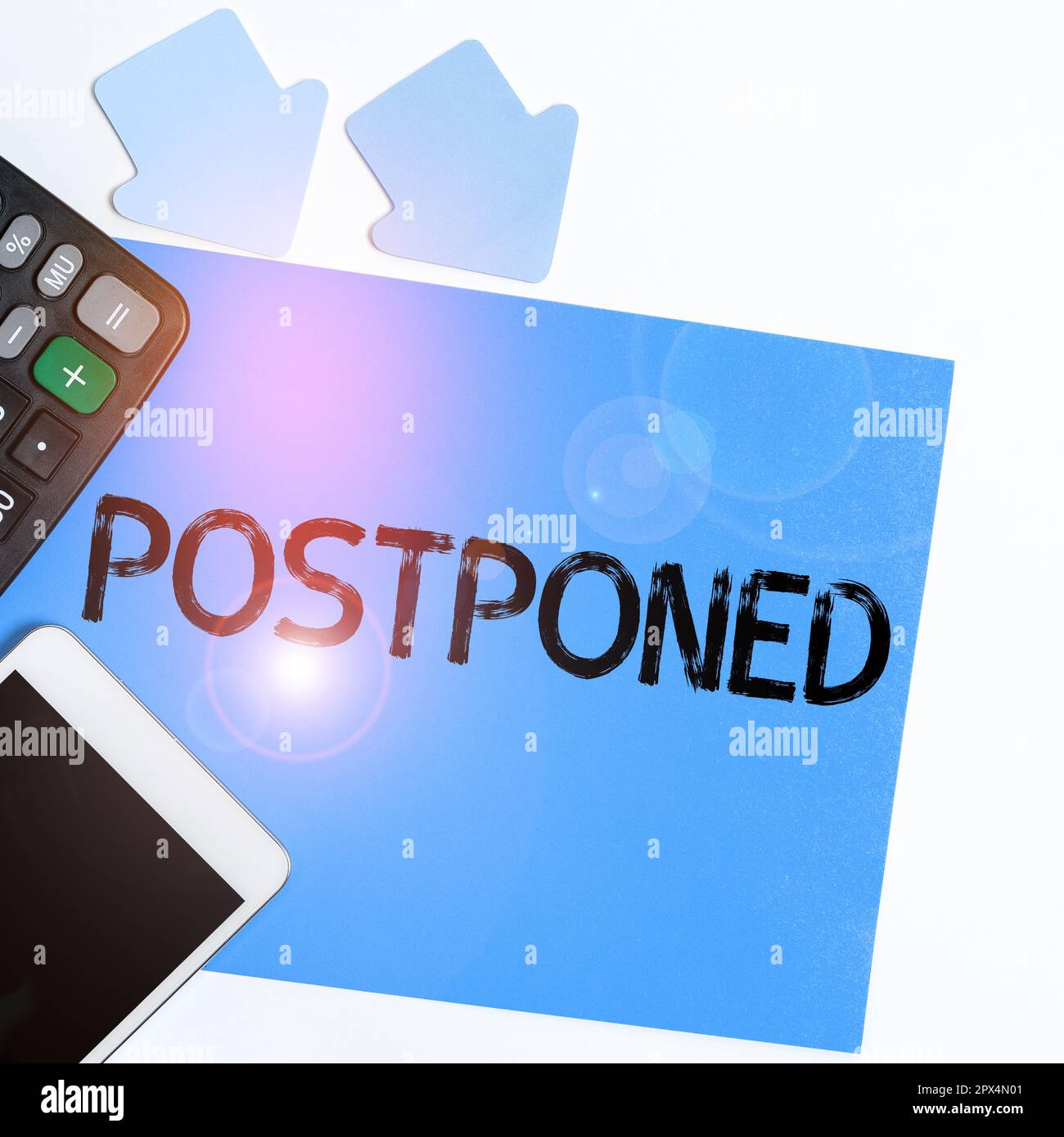 Inspiration showing sign Postponed, Business overview to place later in ...