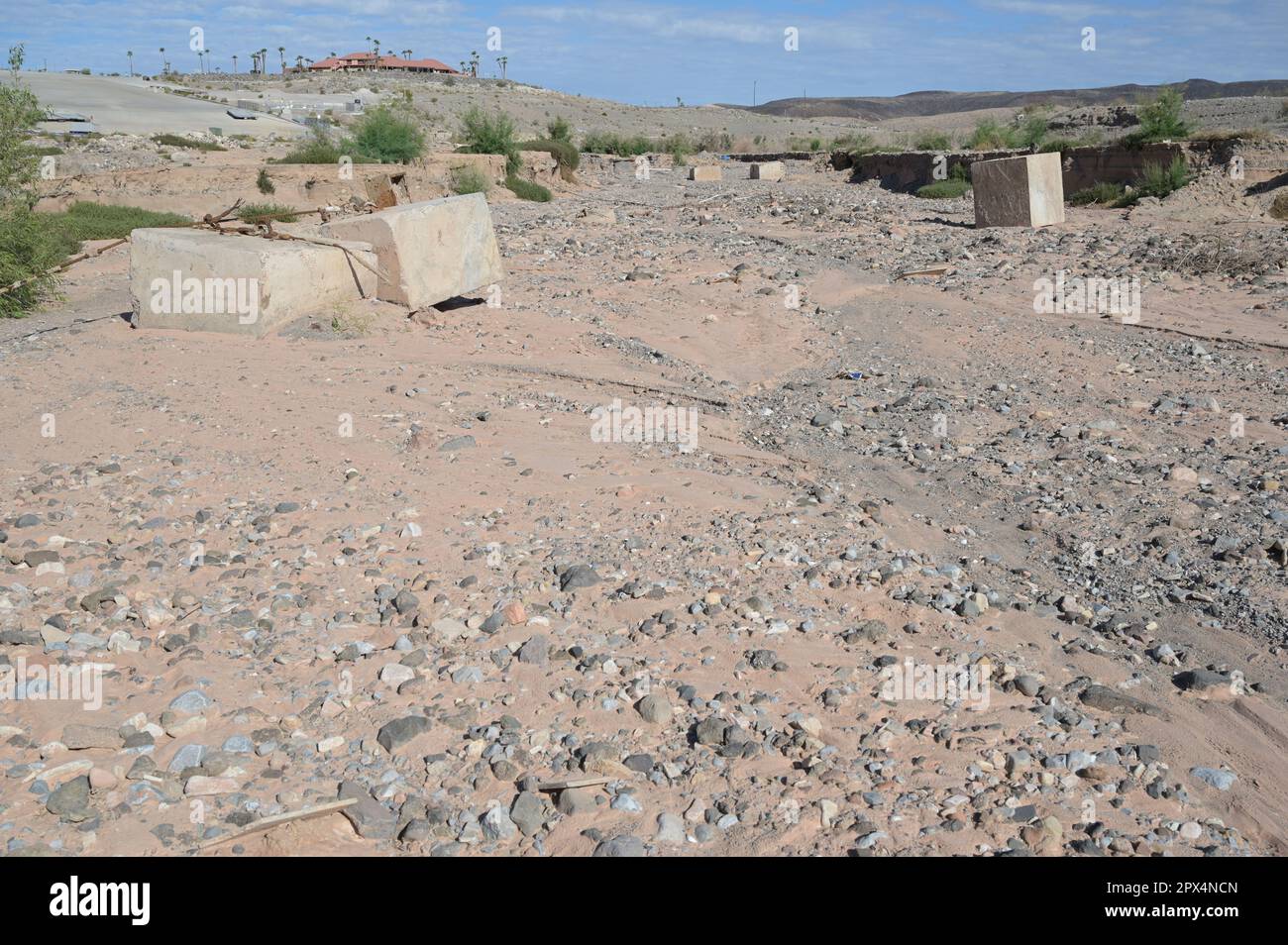 Drought conditions at Callville Bay at Lake Mead in Nevada Stock Photo ...