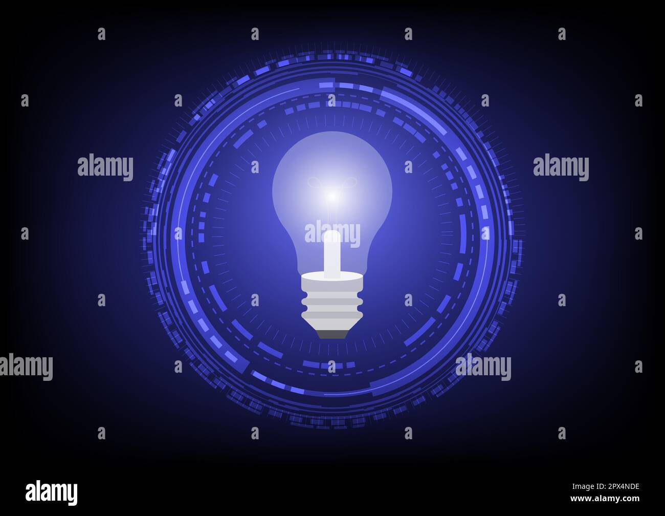 Abstract light bulb and circuit futuristic technology background ... Abstract light bulb and circuit futuristic technology background ...