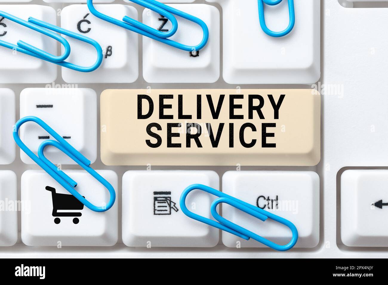 Handwriting text Delivery Service, Concept meaning the act of providing ...