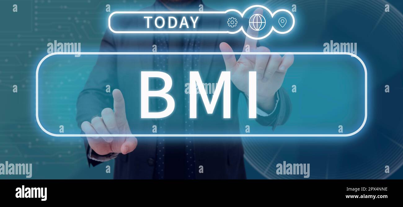 Inspiration showing sign Bmi, Internet Concept Method of estimating ...