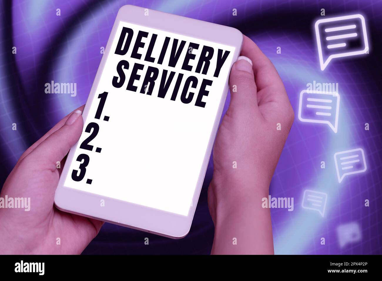 Writing displaying text Delivery Service, Business overview the act of ...