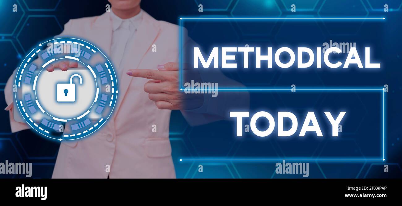 Conceptual caption Methodical, Internet Concept System of Methods used ...