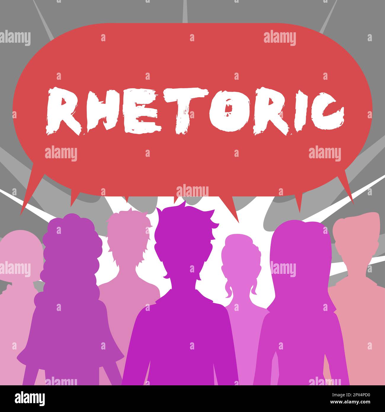 Hand writing sign Rhetoric, Internet Concept study of writing or ...