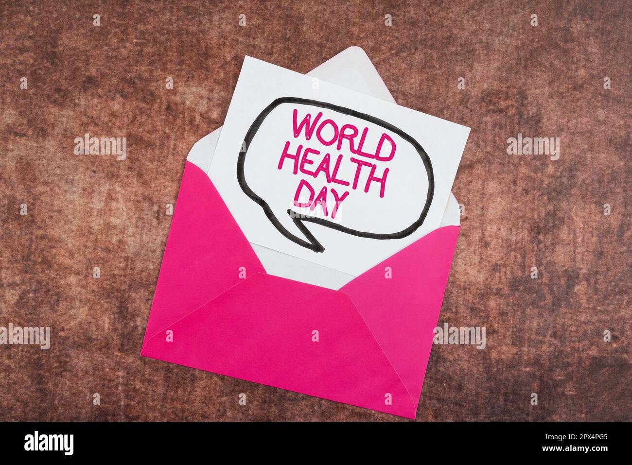 Handwriting text World Health Day, Word for Global health awareness day ...