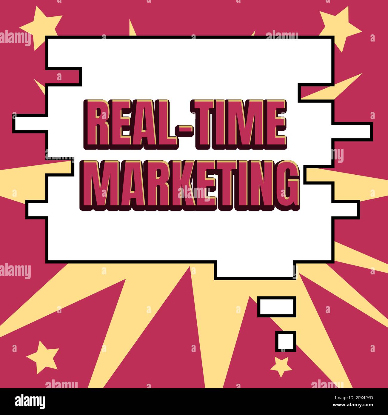 Inspiration showing sign Real Time Marketing, Business overview ...